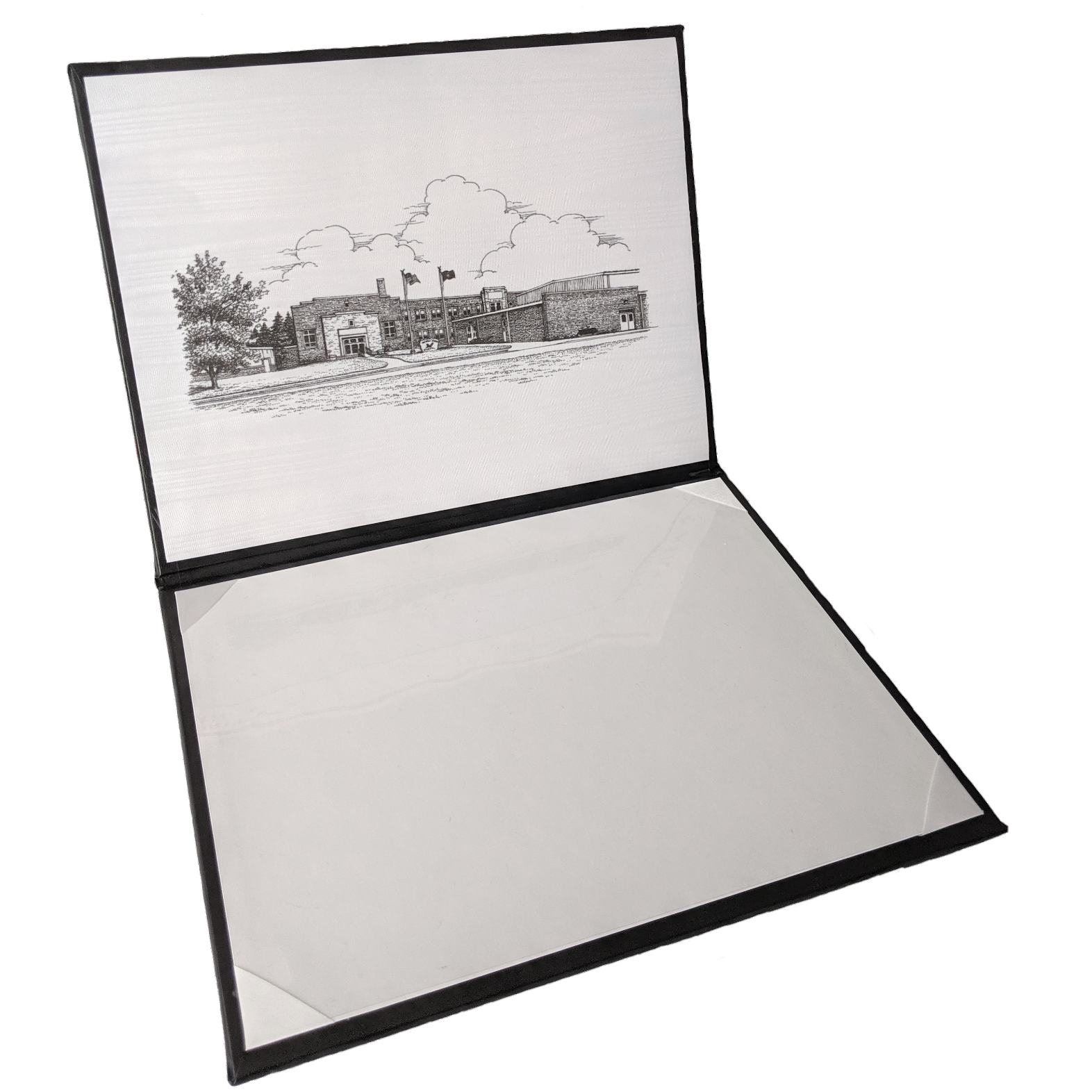 Diploma Cover with Inside Printing