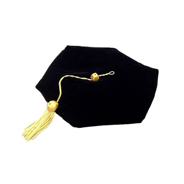 Tam Graduation Cap Doctoral Graduation Tam With Four Sides